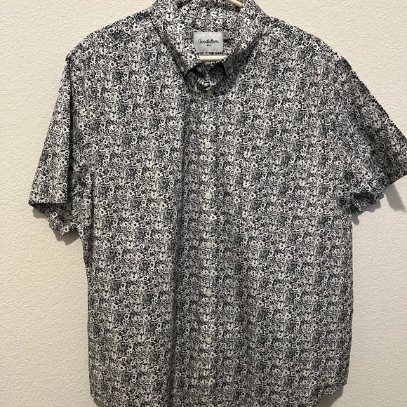 Goodfellow & Co. | Shirts | Goodfellow Co Black And White Shirt | Poshmark